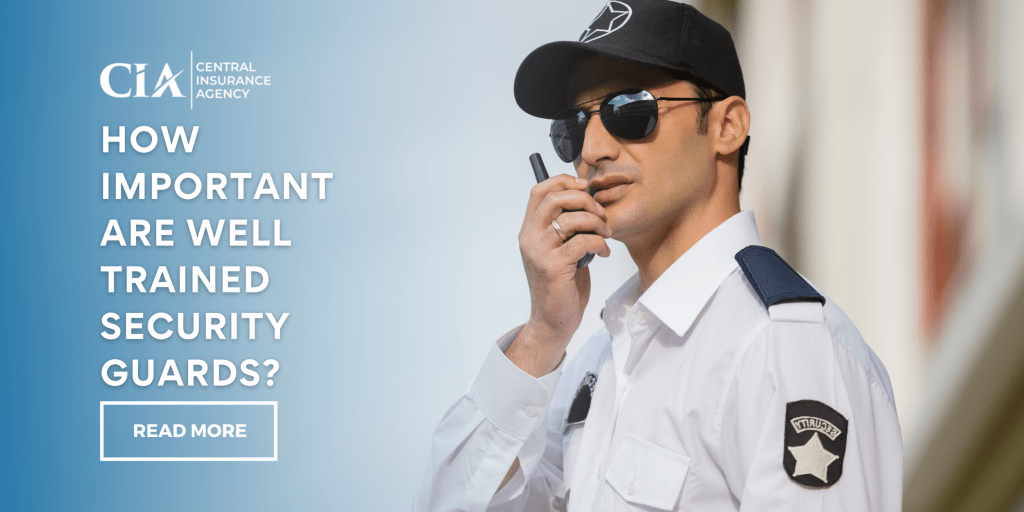 How Important Are Well Trained Security Guards? - Central Insurance Agency